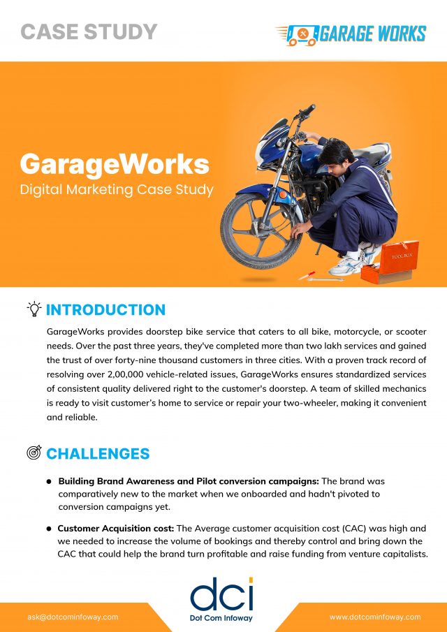 GarageWorks - Dot Com Infoway