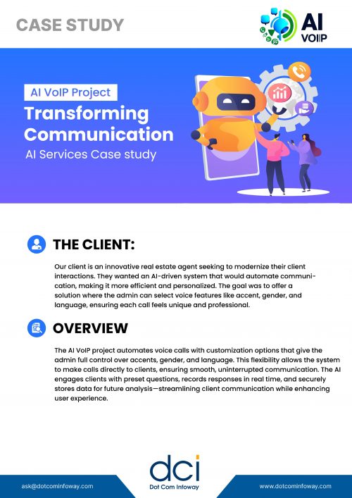 AI VoIP Transforming Communication - Dot Com Infoway