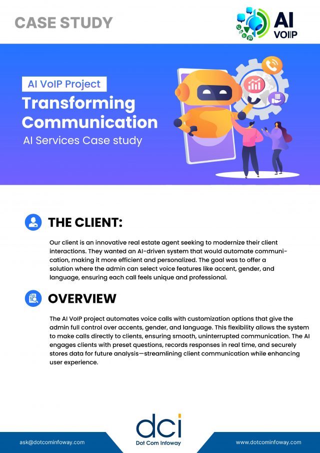 AI VoIP Transforming Communication - Dot Com Infoway